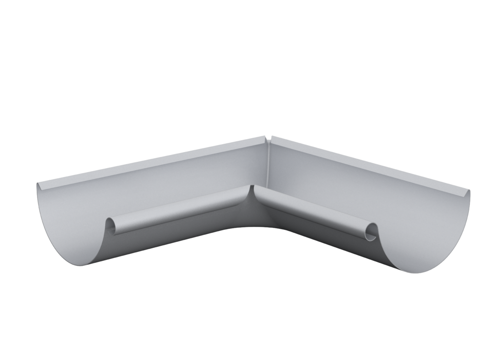 Lindab Rain Gutter Products - RVI Inside Miter - European Gutters Canada