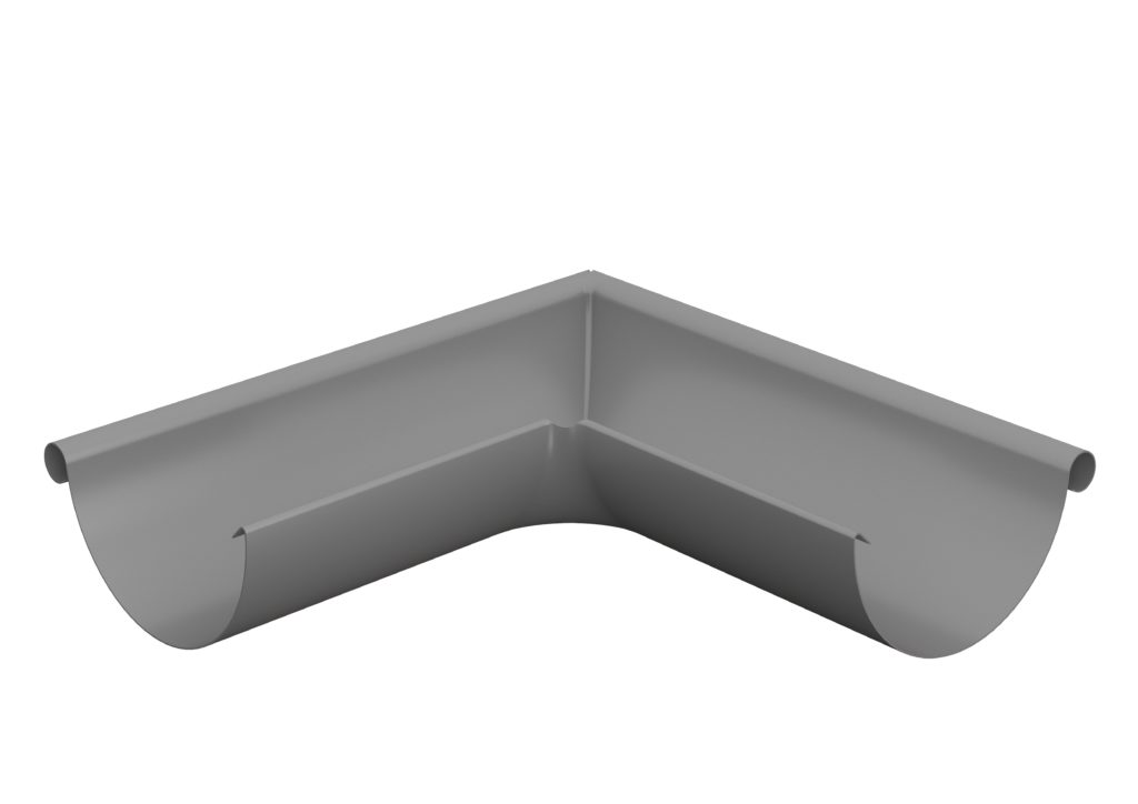 European Rain Gutter Product Selection | Lindab Half Round Gutters and ...